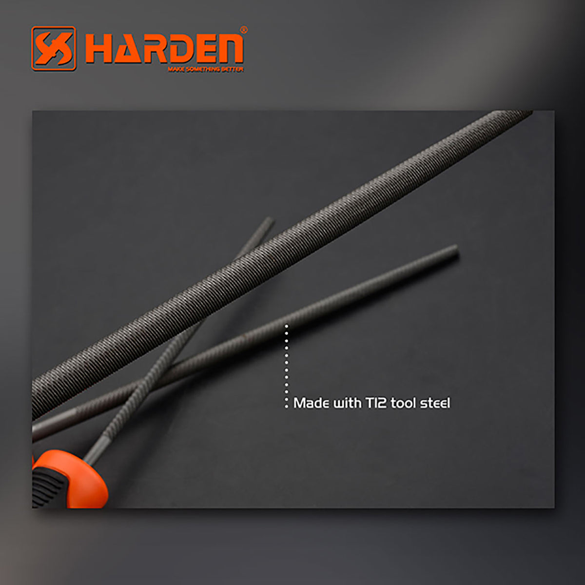 6", 8", 10", 12" Round Second Cut File With Soft Handle – Harden Tools ...