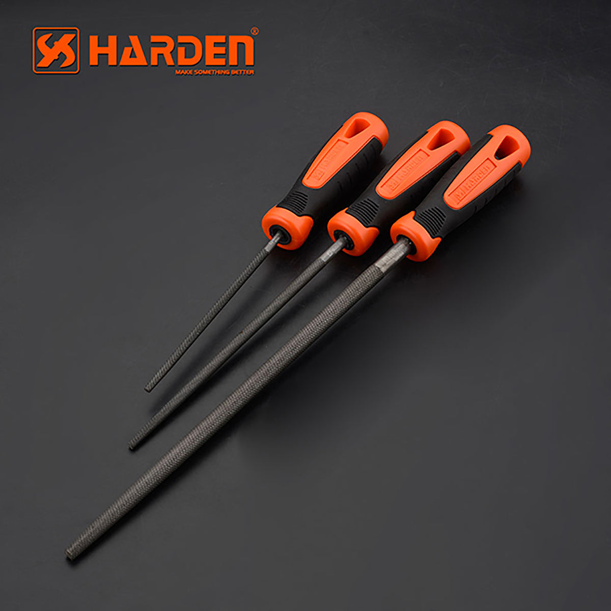 6", 8", 10", 12" Round Second Cut File With Soft Handle – Harden Tools ...