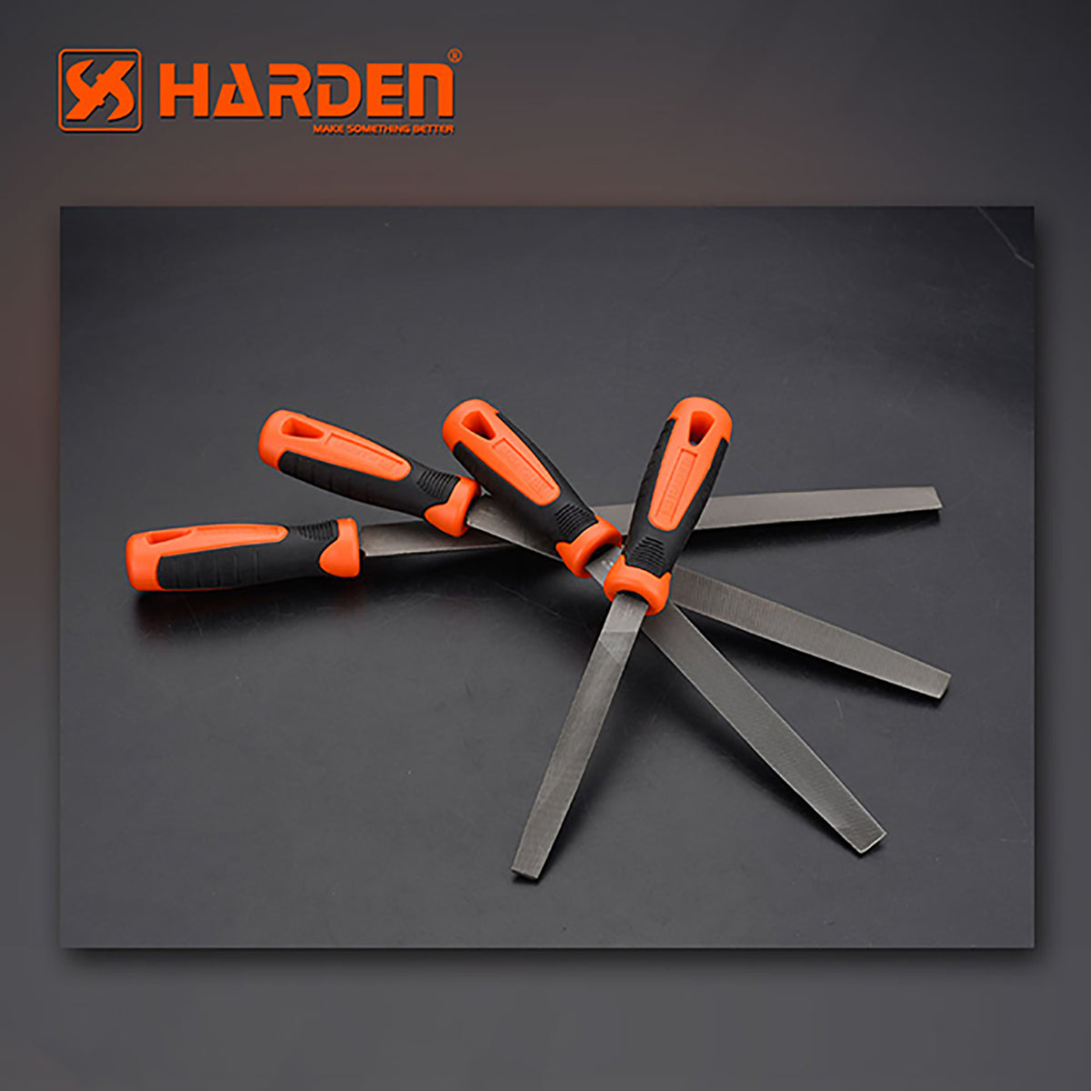 6", 8", 10", 12" Half Round Second Cut File With Soft Handle – Harden ...