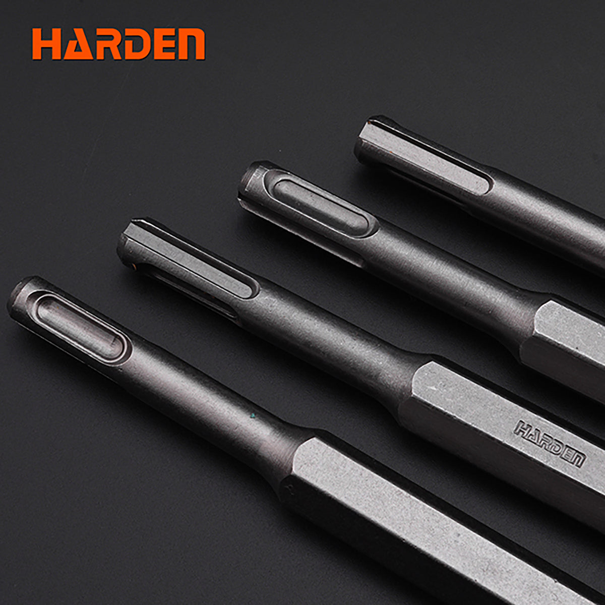 14X250mm SDS-PLUS Point, Flat, Extra Flat, U Type Chisel – Harden Tools ...