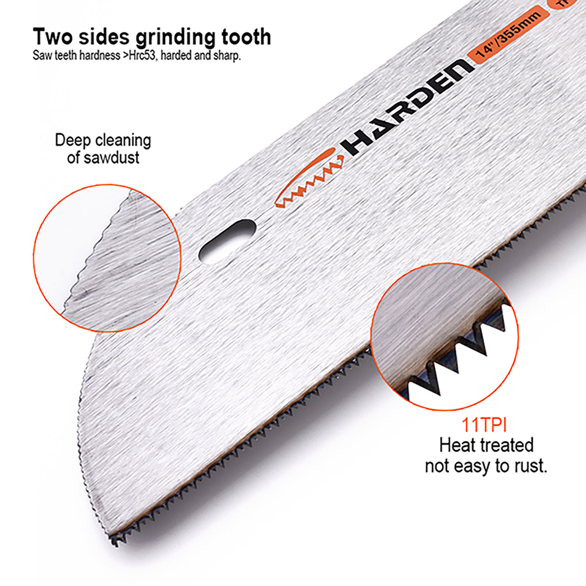 14'' Hand Back Saw For Wood – Harden Tools Philippines