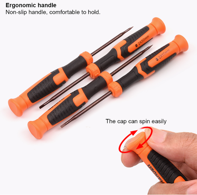 5Pcs 1.4, 2.0, 4.0 X 50mm Flat Precision Screwdriver – Harden Tools ...